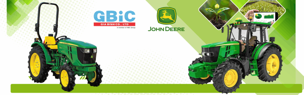 Máy kéo John Deere - Công ty TNHH MTV Gia Bình